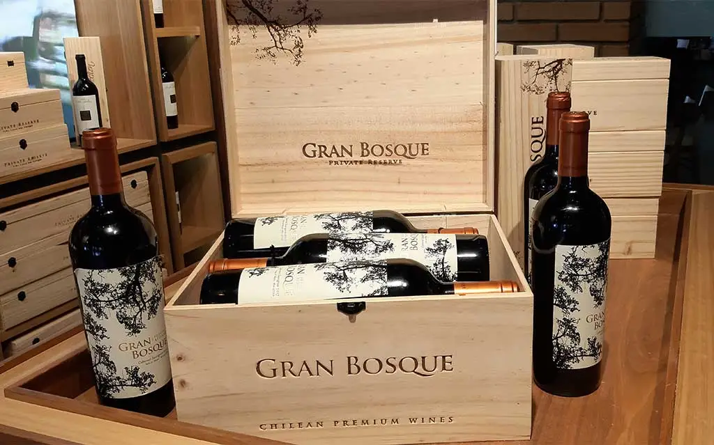 Vino tinto Cabernet Sauvignon Gran Bosque, Viña Casas Del Bosque: Una ...