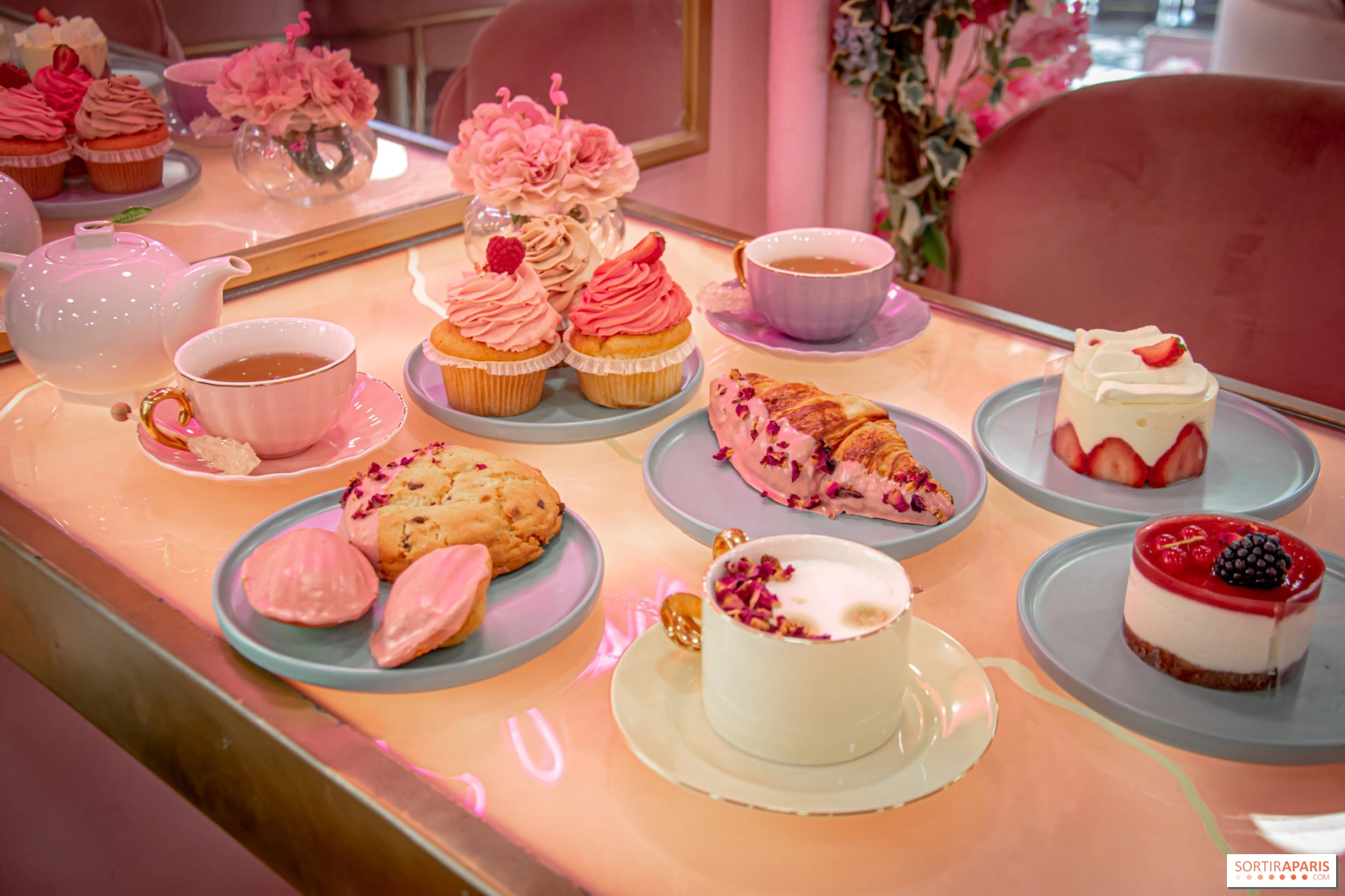 Cafeterías Color Rosado en Santiago: Un Encanto Visual y Gastronómico
